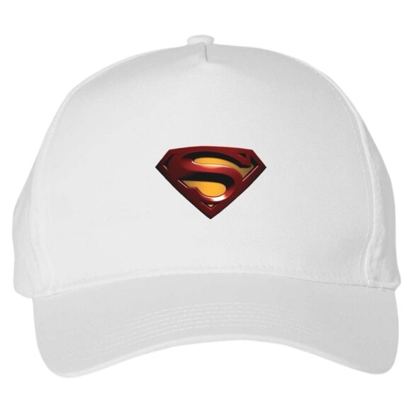 Accessories | Mens Superman Superhero Logo Baseball Cap Hat White ...